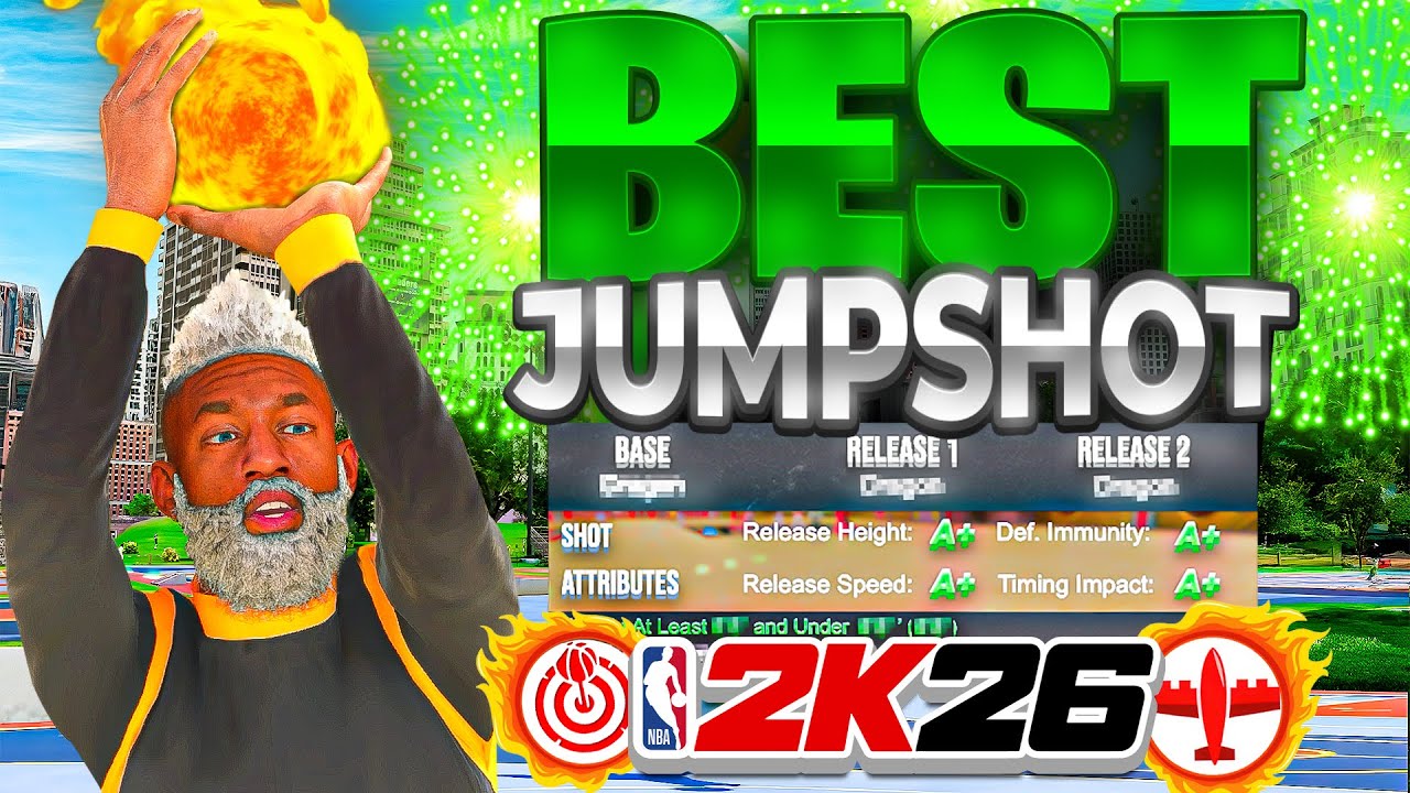 THE BEST JUMPSHOT FOR TALL GUARDS ON NBA2K26!! - YouTube