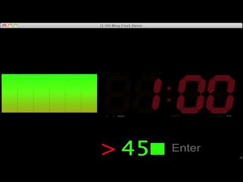 BlingClock - Keyboard Shortcuts - YouTube
