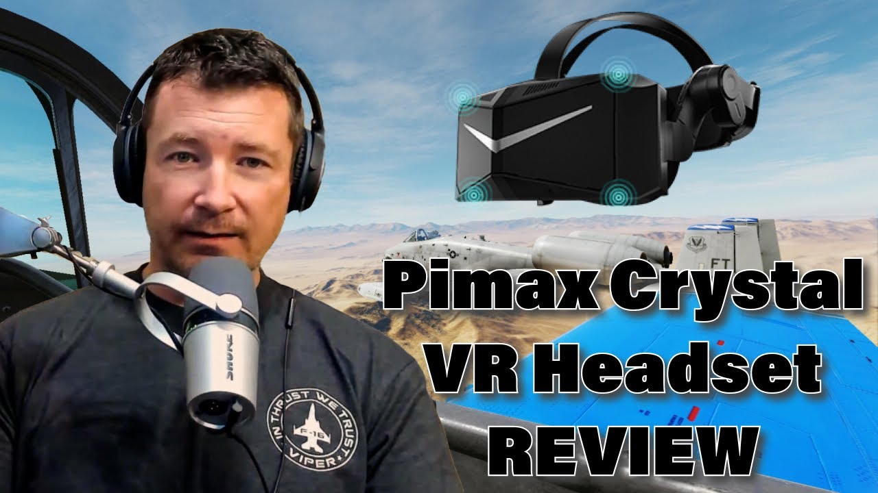 PIMAX Crystal VR Headset - Initial Review - YouTube