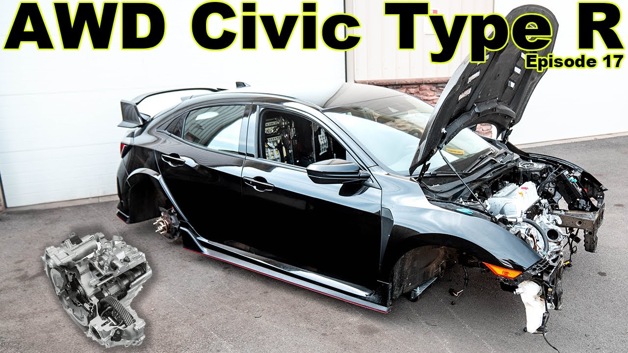 Building an AWD Civic Type R | Ep. 17 (Repairing the AWD Transmission ...