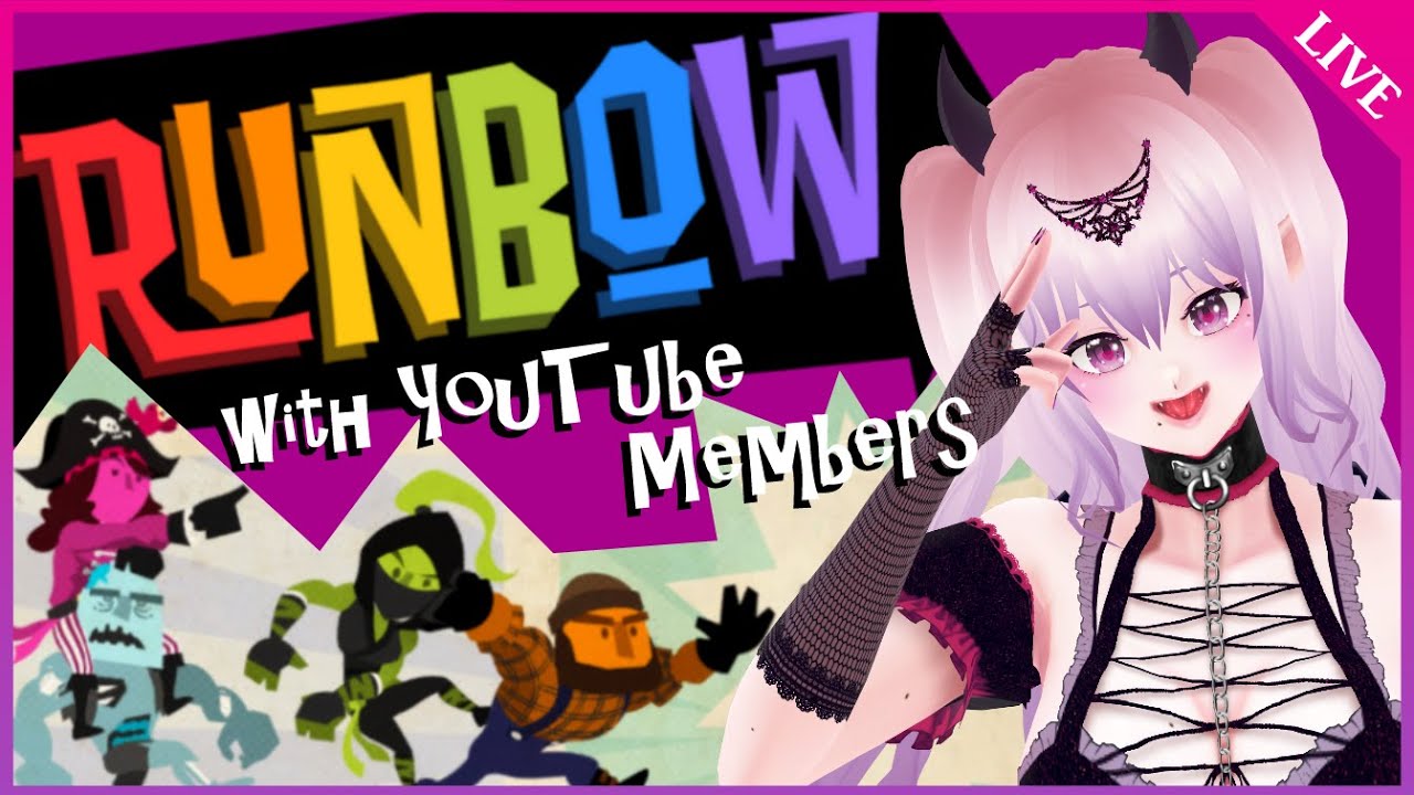 【RUNBOW】YouTubeメンバー参加型！2Dアクション対戦ゲーム - YouTube