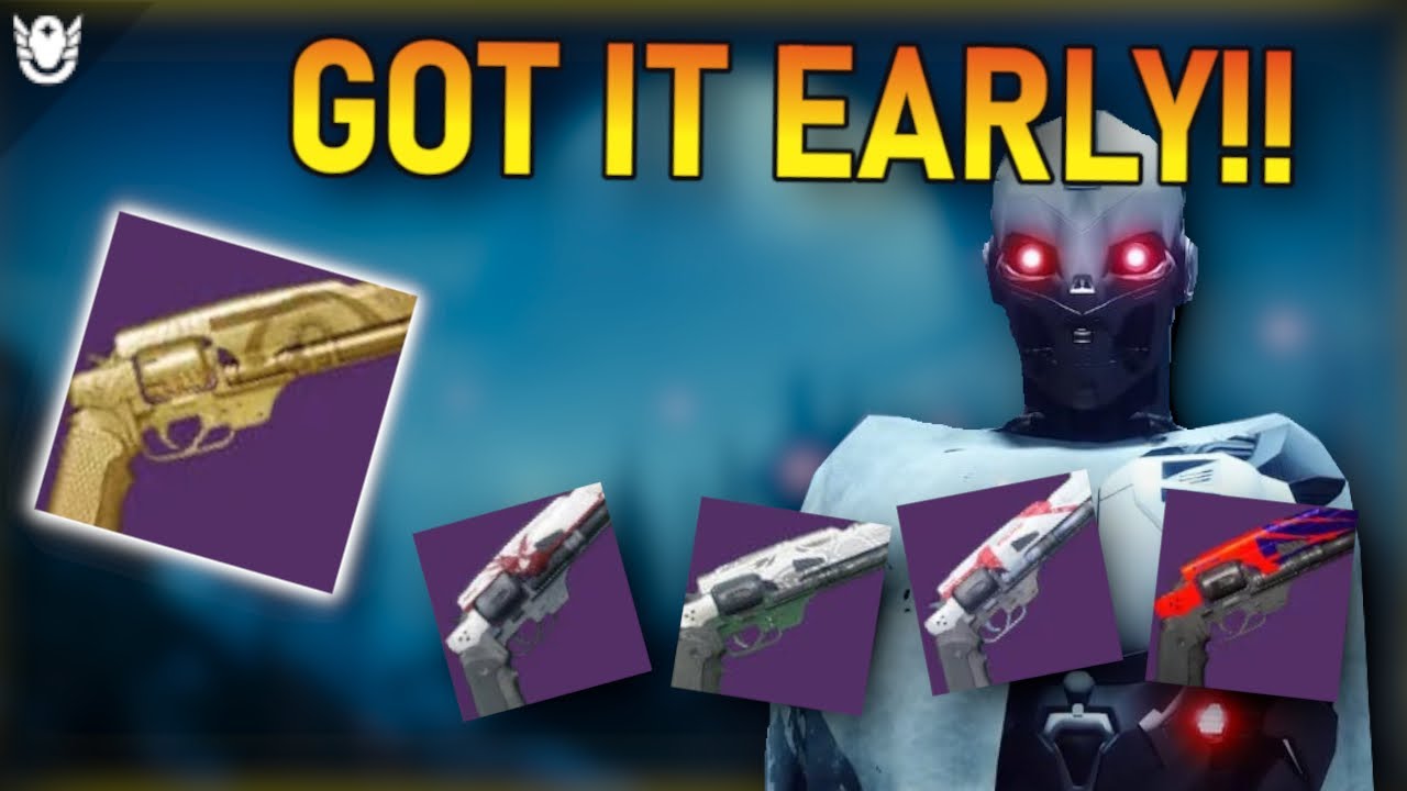 I GOT THE NEW TRIALS HAND CANNON EARLY! EXALTED TRUTH!! - YouTube