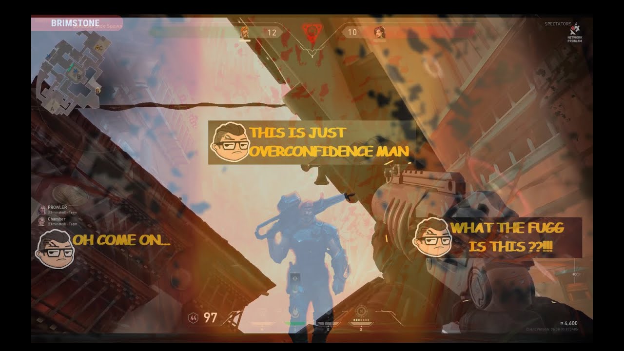 "come on brim, what the fugg is that??"🔥| VALORANT | THE DISCONNECTED ...