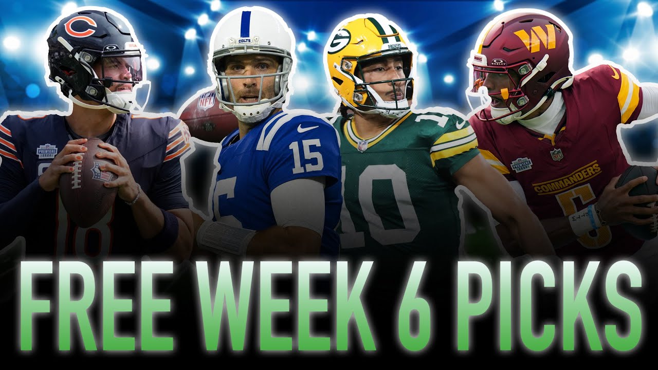 NFL Week 6 Free Picks and Predictions | NFL Free Picks Today | THE ...