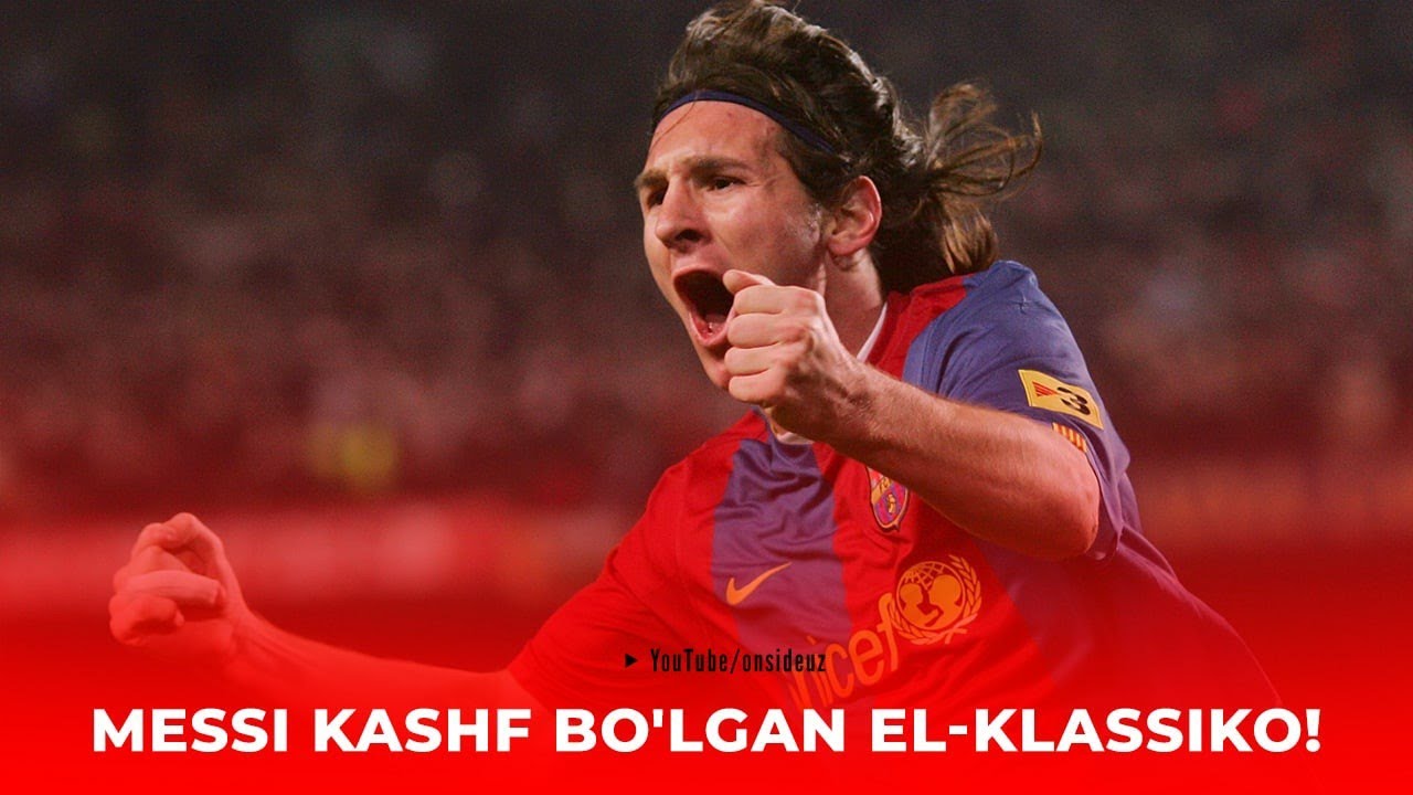 Messi kashf bo'lgan El-klassiko! - YouTube