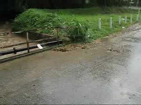 River about to overflow in La Seiva, Maraval - YouTube