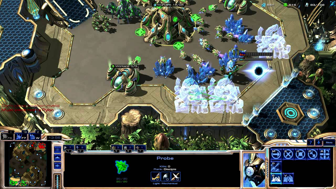 SC2 HotS PvP vs [fPmW] milchbubi Sky build - YouTube