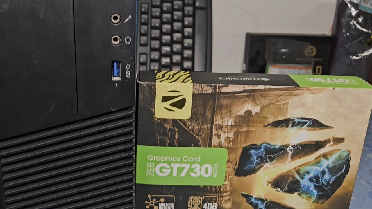how to install graphic card in small Cabinet#Graphic card for slim ...