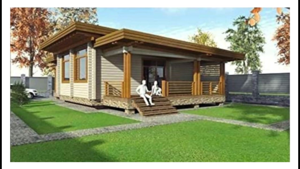 Laminated Log House Kit Eco Friendly Wood Prefab Diy