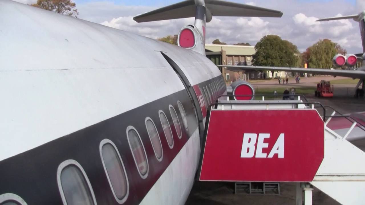 BEA Trident 2 G-AVFB - YouTube