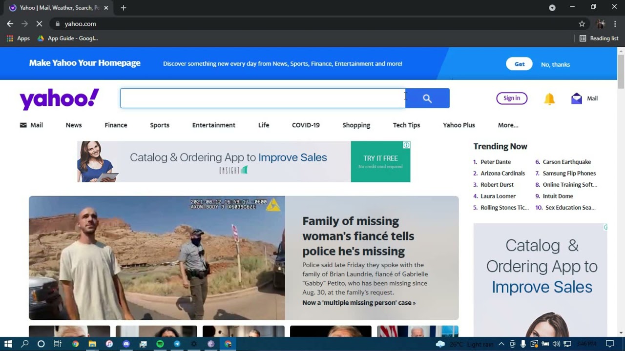 How to Login to Yahoo Account from PC/Laptop | Sign In Yahoo.com | 2021 ...