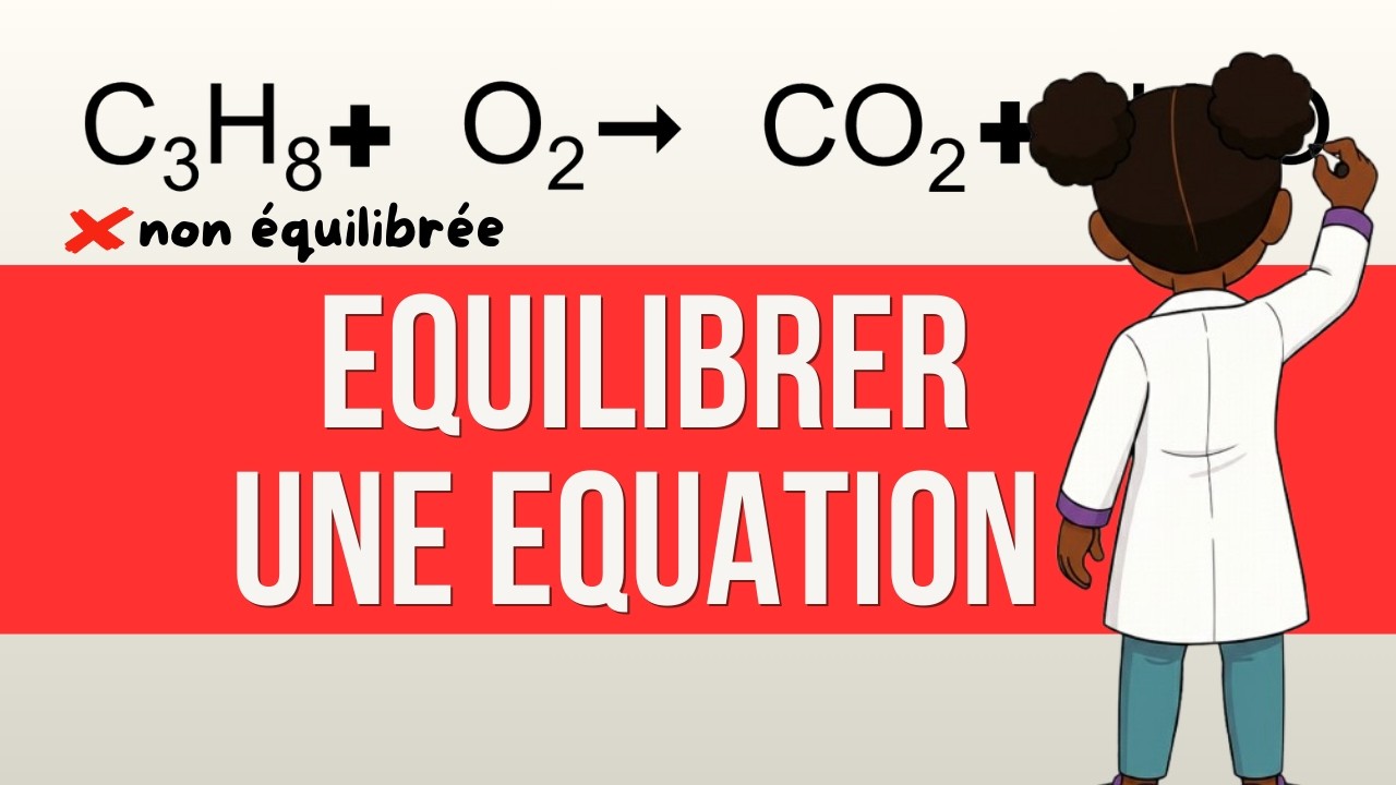 Comment équilibrer une équation chimique ? | Physique-Chimie - YouTube
