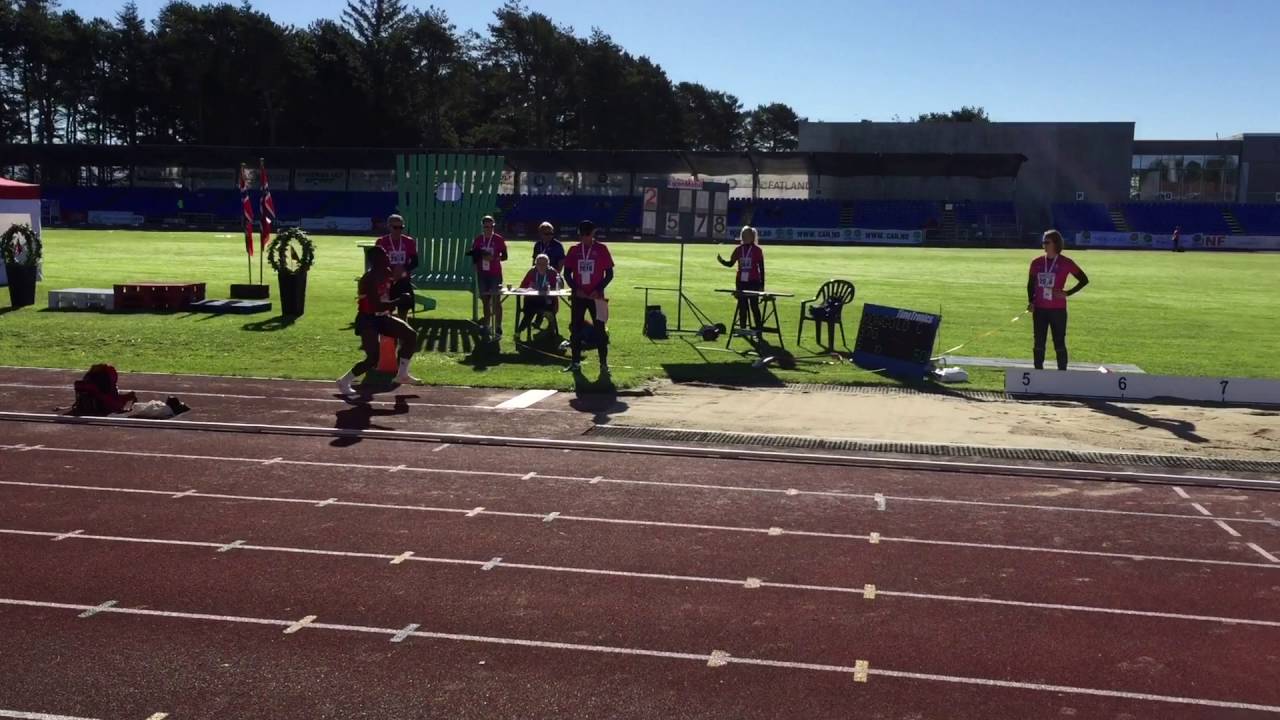 Longjump / lengdehopp UM Sandnes 2016 - YouTube