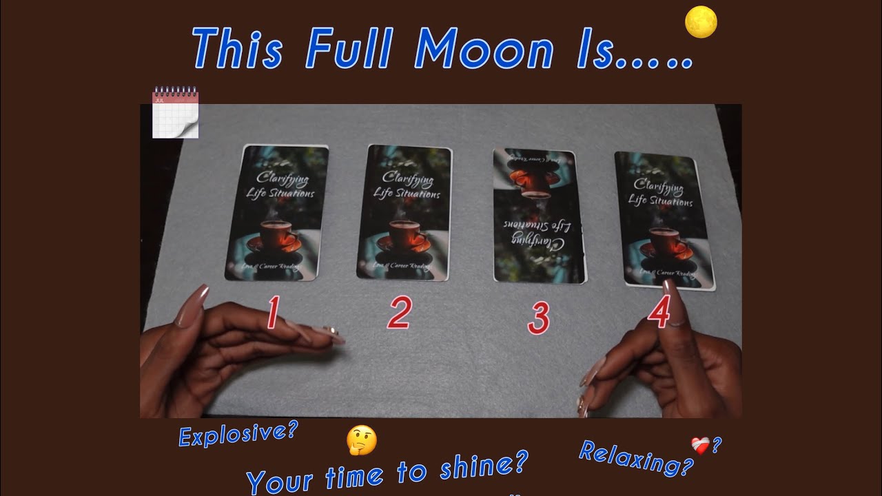 PERSONALIZED Full Moon Check In + All Zodiac Signs💫| Pick A Pile Tarot🔮 ...