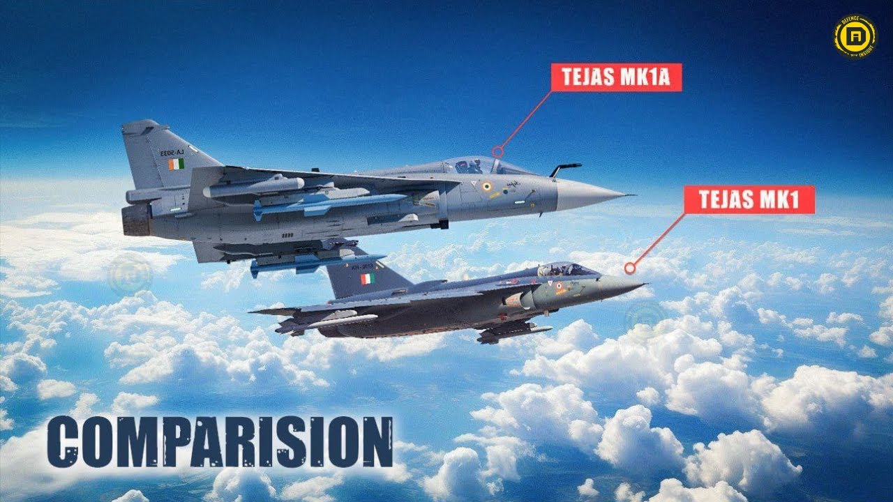 Tejas MK1 Vs Tejas Mk1A Sharpened Claws YouTube