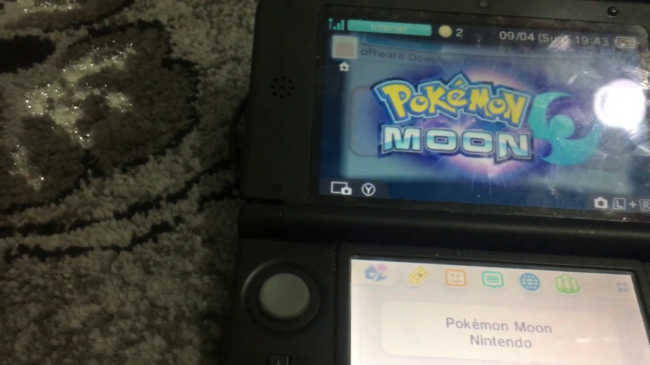 Region locked pokemon moon DX - YouTube