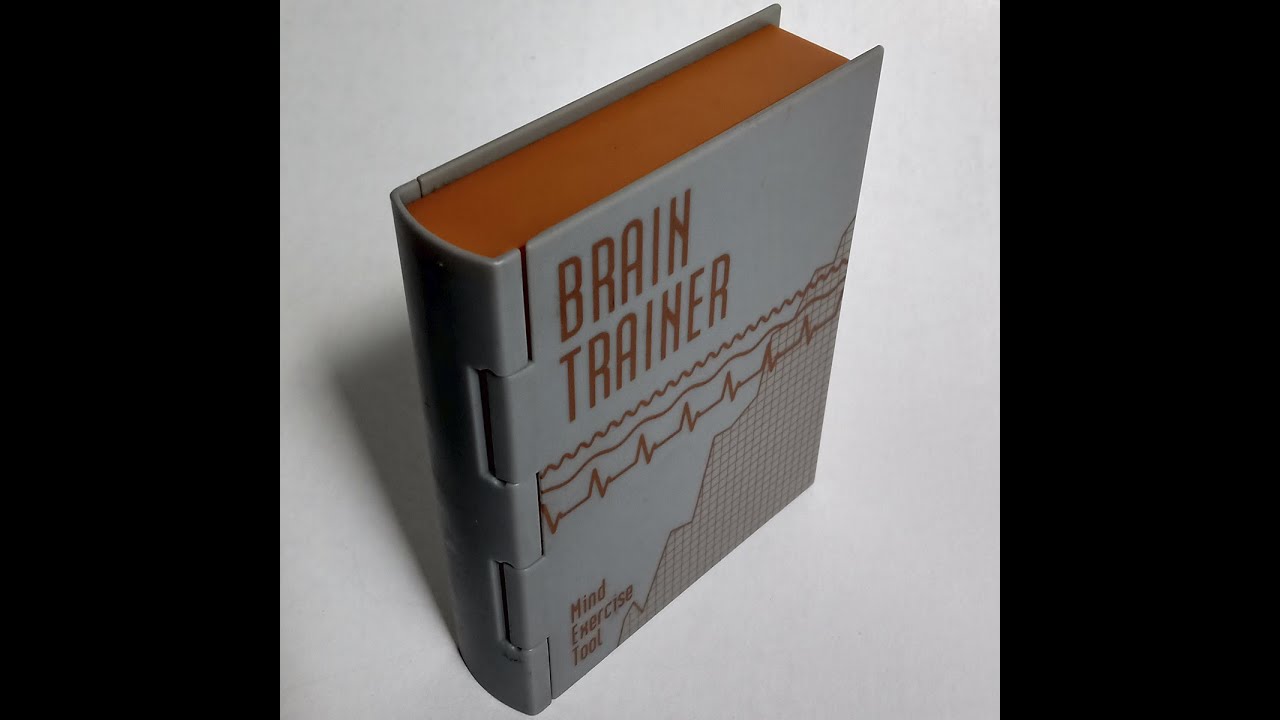 BRAIN TRAINER MIND EXERCISE TOOL SEGA TOYS 2004 - YouTube