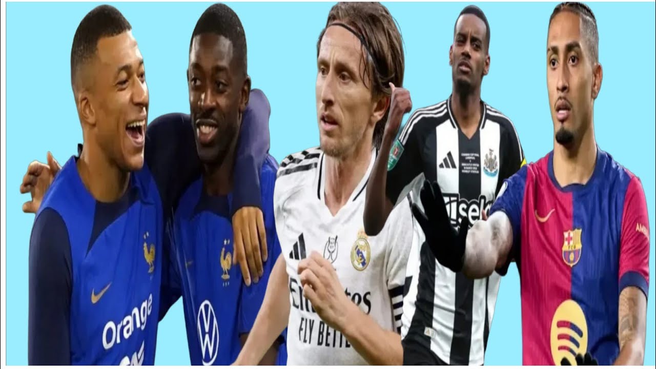 Mbappe dakò ke Dembelé ap jwè mèyè football li real ap chache yon ...