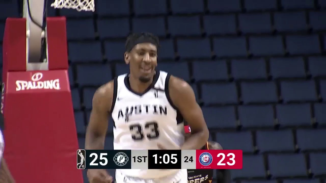Kavion Pippen (10 points) Highlights vs. Agua Caliente Clippers 2/27/20 ...