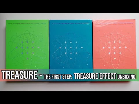 Treasure - The First Step: Treasure Effect Album Unboxing - YouTube