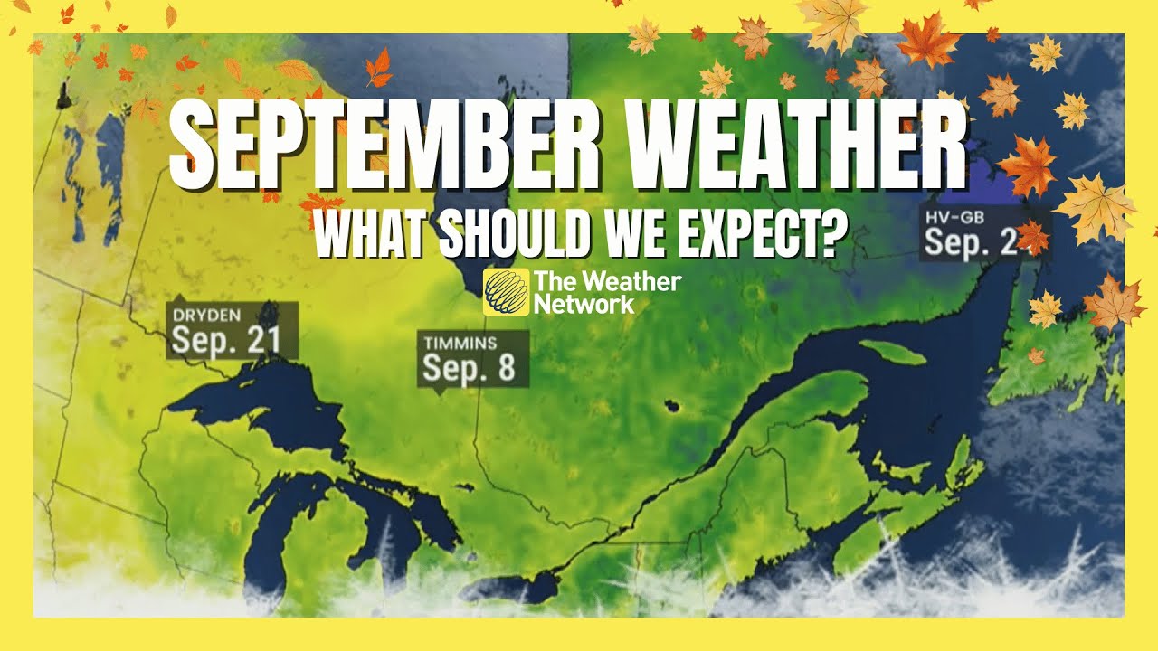 Canada, what kind of weather is typical in September? - YouTube