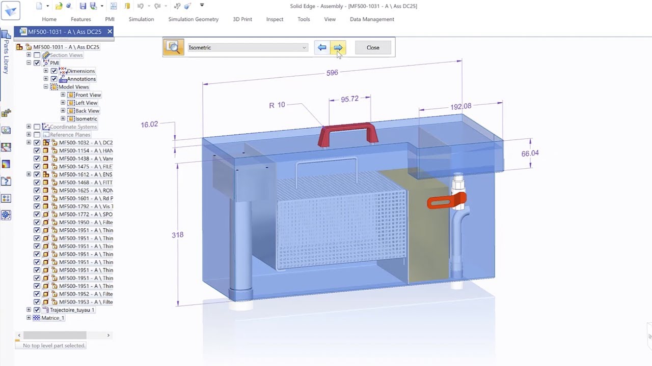 Solid Edge 2020 – Definición Basada en Modelo - YouTube