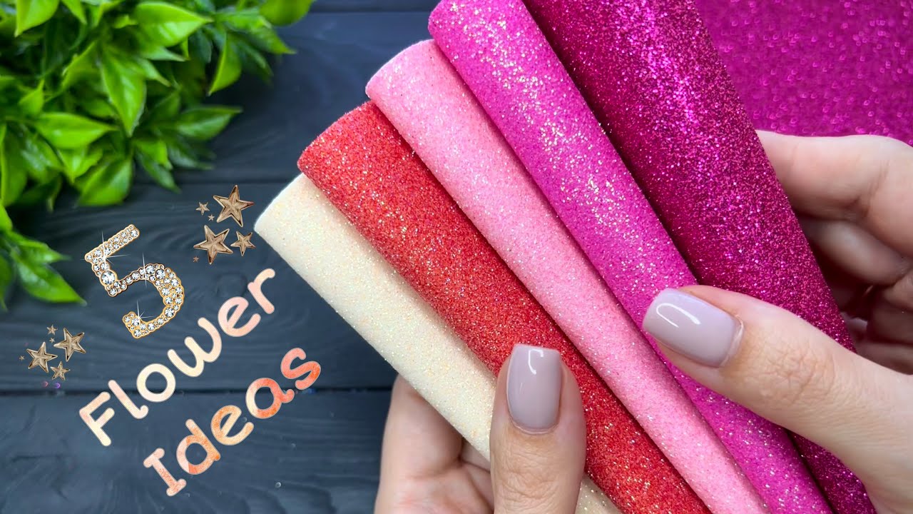 5 IDEAS DIY Flowers Foam Sheet Craft Ideas How To Make Flowers YouTube 5-ideas-diy-flowers-foam-sheet-craft-ideas-how-to-make-flowers-youtube