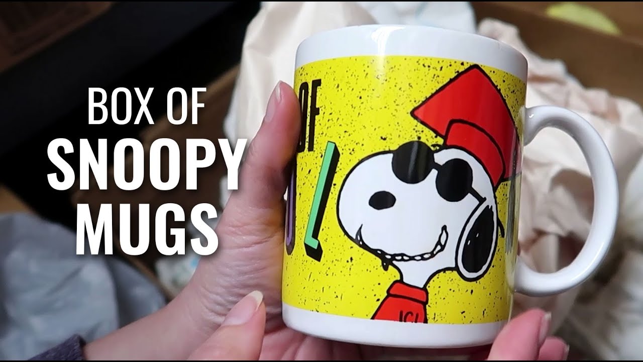 What's in this box of Snoopy Mugs? Snoopy Finds | CollectPeanuts.com ...