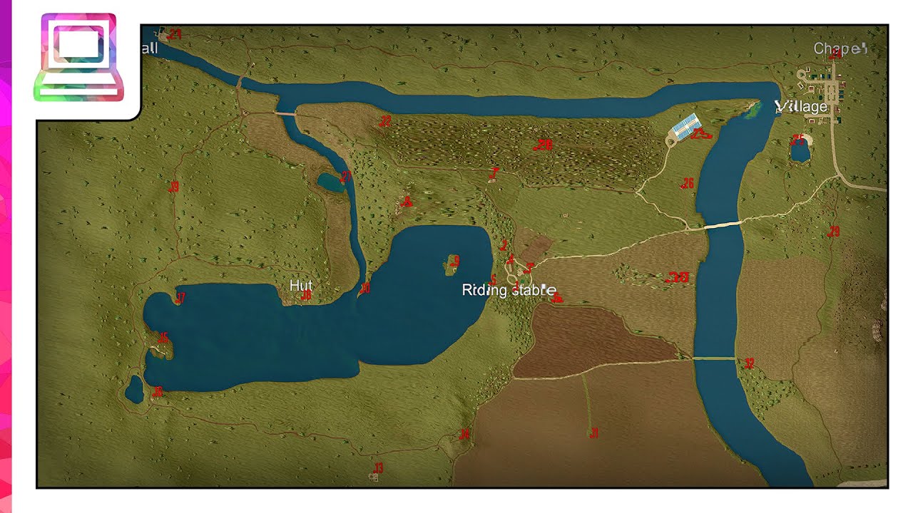 The Unicorn Princess - Map With All 30 Unicorn Miniatures - YouTube