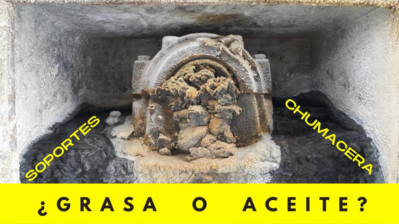 Lección 16: GRASA o ACEITE?? en chumacera(soporte) - YouTube