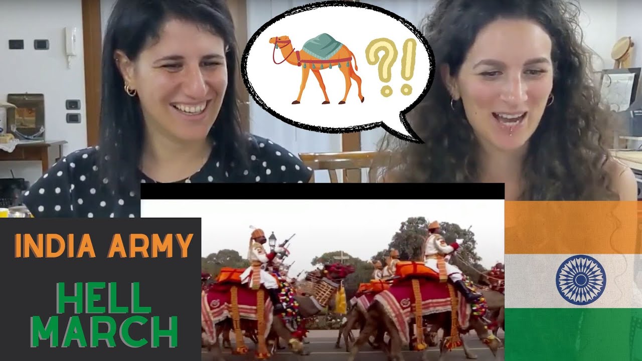 Italian Friends React to INDIA HELL MARCH | India's Republic Day Parade ...