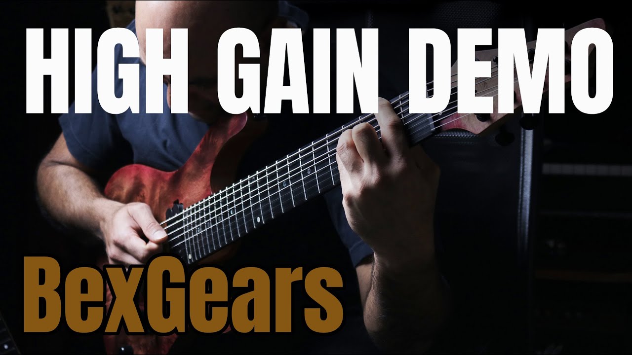 Building the BexGears 8-String Guitar: High-Gain Tone Test & Demo ...