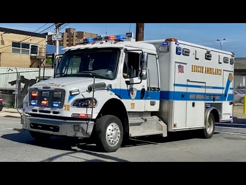 Wayne Memorial First Aid Squad Rescue Ambulance 76 Responding on ...