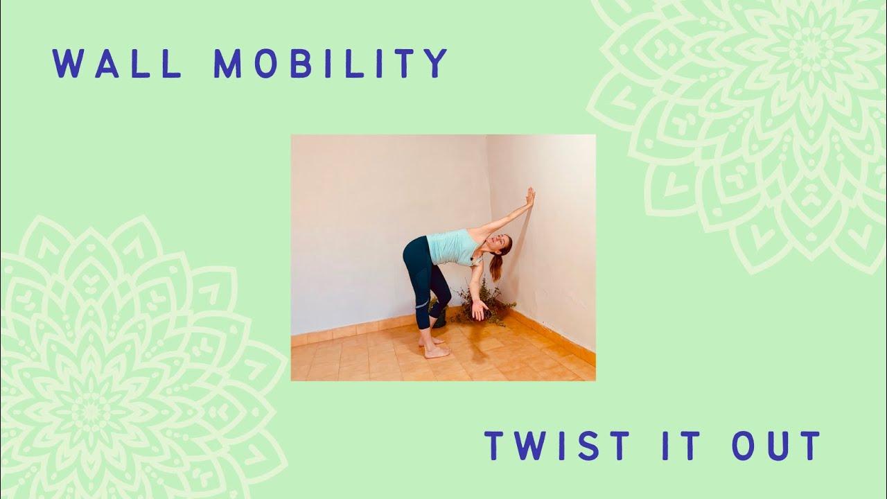 Wall Mobility - Stretch out your Back and Shoulder - YouTube