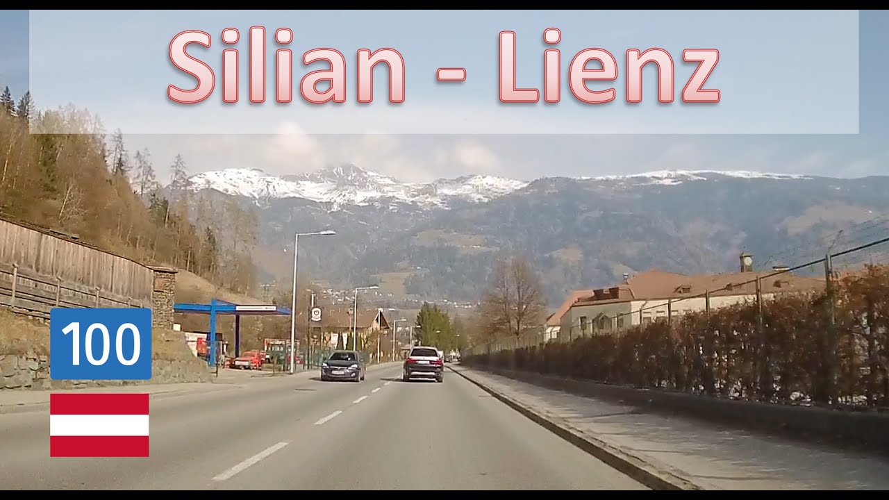 Österreich: B100 "Drautalstraße" – Silian - Lienz - YouTube