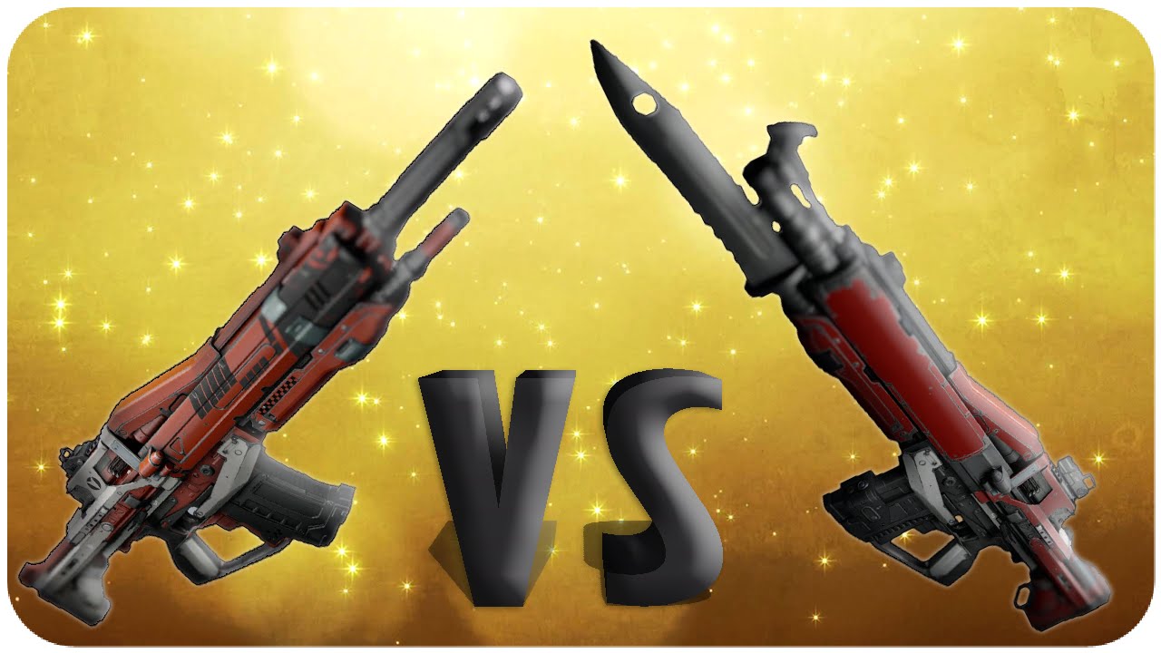 Destiny Red Spectre vs Grim Citizen WEAPON COMPARISON - YouTube