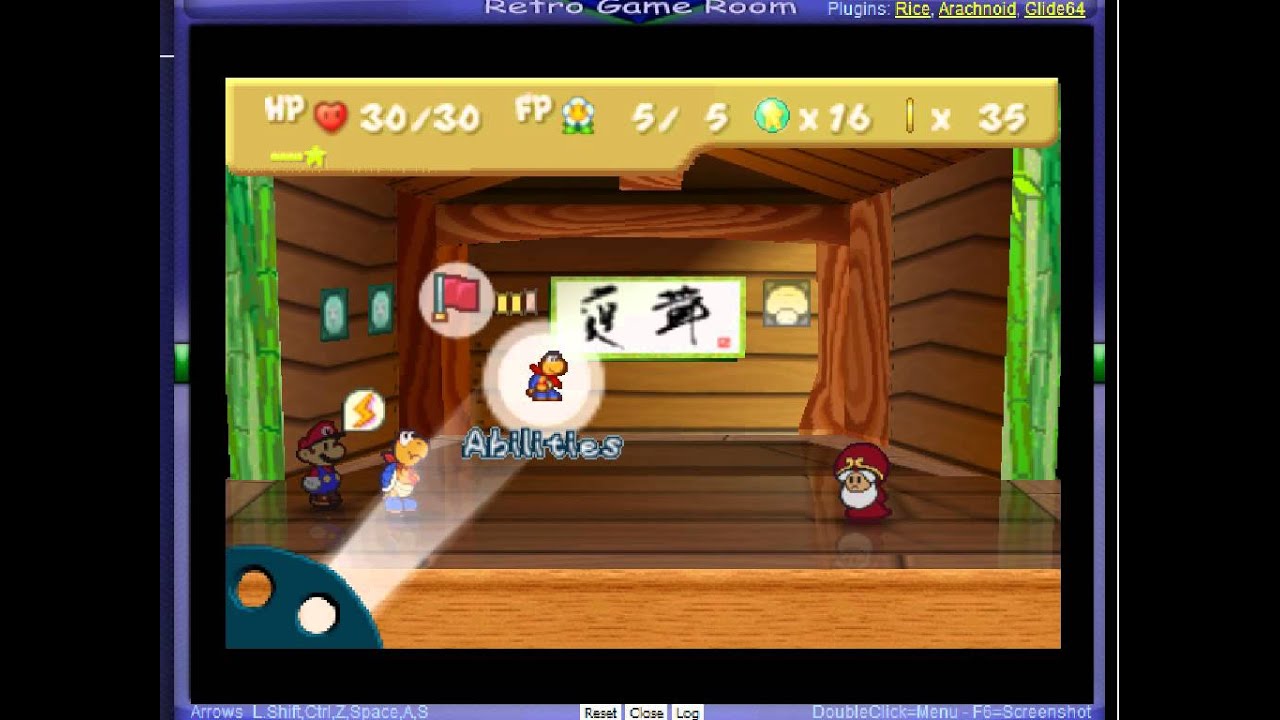 Paper Mario (E) (N64 / Nintendo 64) -Volt Shroom/Power Shell Moves ...