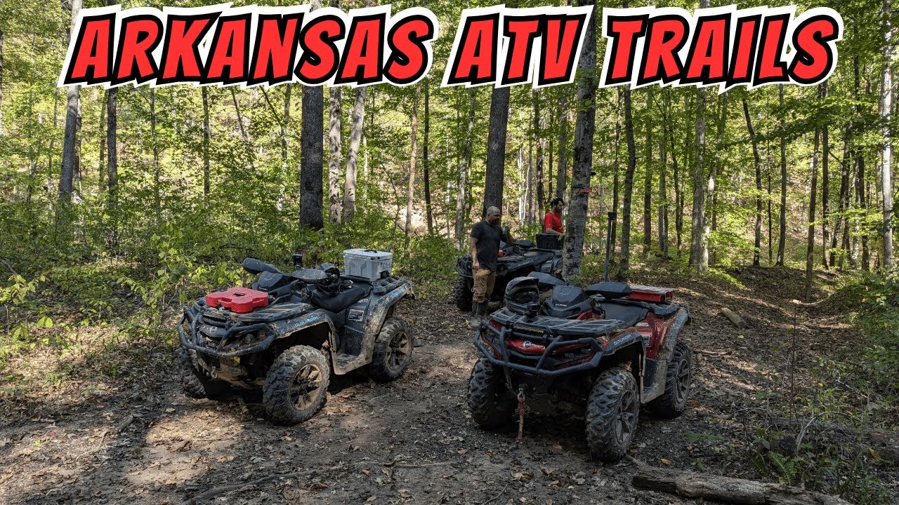 The Most Epic ATV Trails In Arkansas - Macks Pines Area On CanAm ...