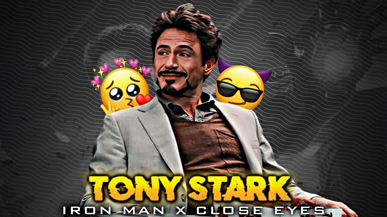 TONY STARK EDIT II IRON MAN X CLOSE EYES STATUS II UNIVESRE OF EDIT'Z ...