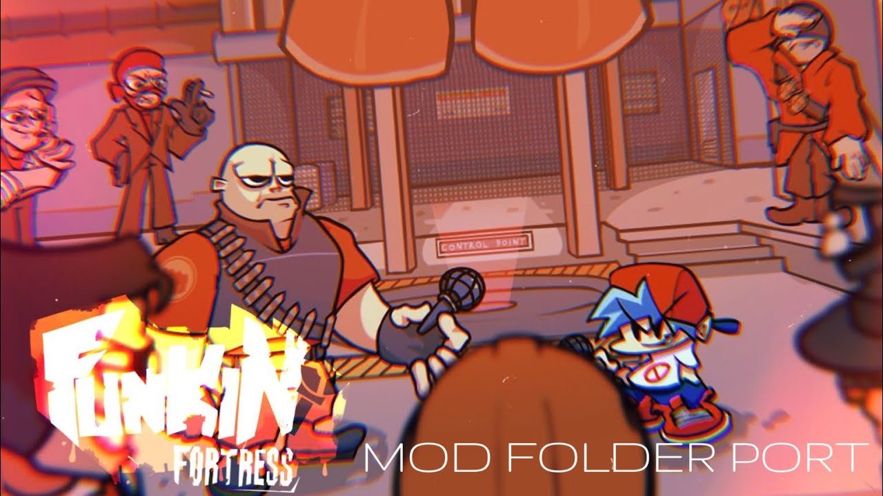 FNF MOD FOLDER PORT: FUNKIN' FORTRESS ONESHOT - YouTube