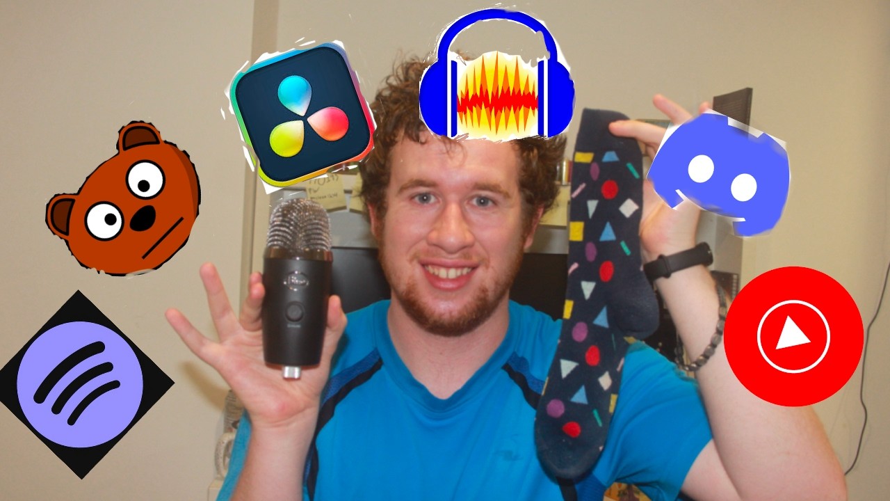 how to make a cheap podcast - YouTube