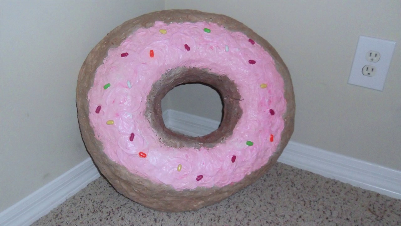 DIY ~ Tasty donut decor - YouTube