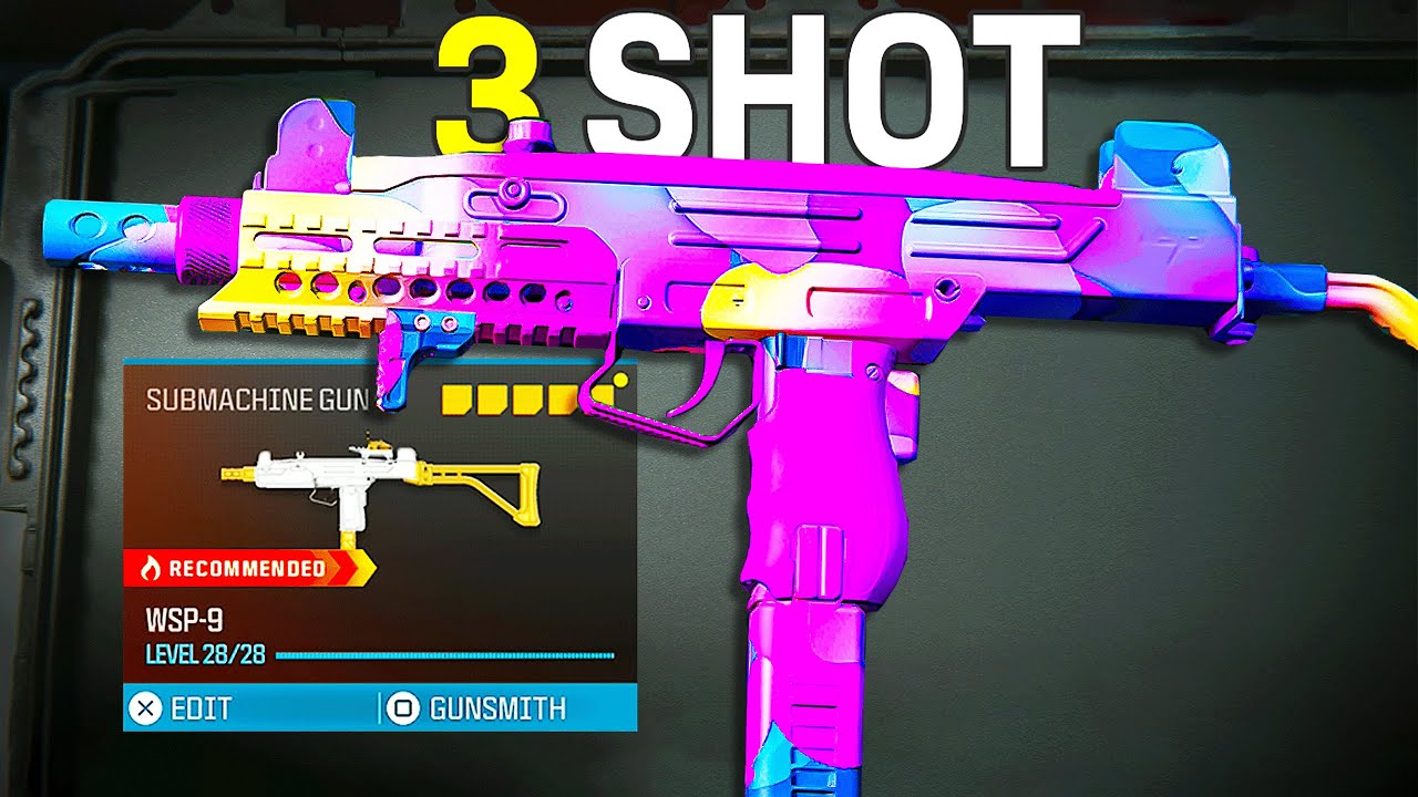 the NEW MW3 UZI WSP 9 is INSANE in MW3 after UPDATE! (Best "WSP 9 ...