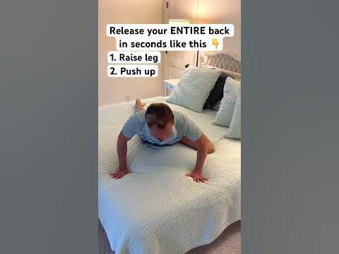 How to crack your ENTIRE back in SECONDS at home - YouTube