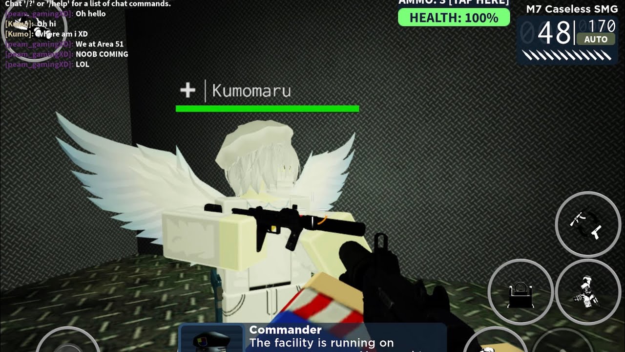 Roblox Zombie Stories ODST MISSION SCERNARIOS M7 CASELESS SMG but I ...
