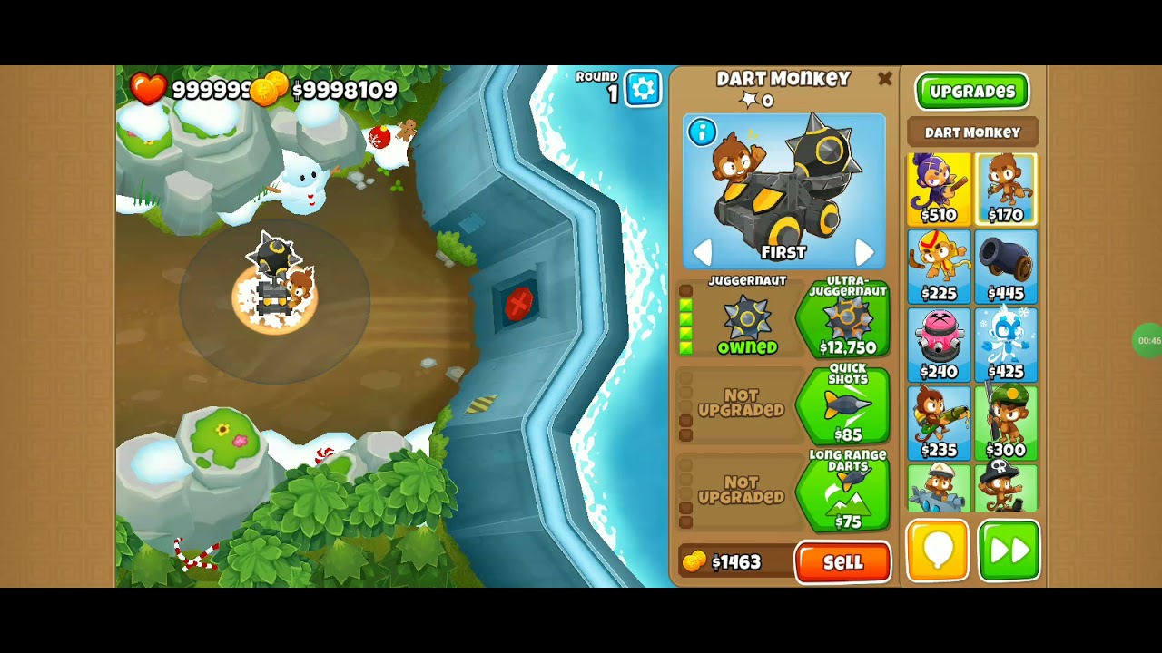 BTD 6 flooded valley map secret - YouTube