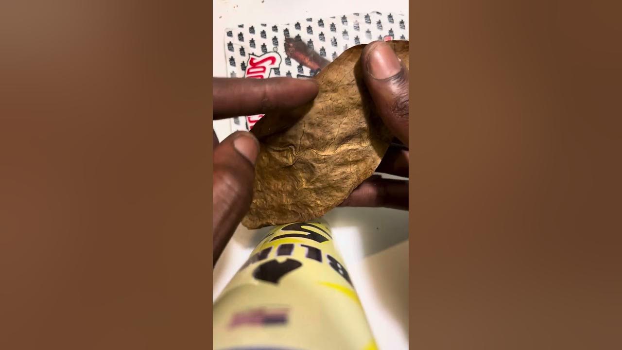 HOW TO PROPERLY ROLL A BACKWOOD: Tutorial By Kush - YouTube
