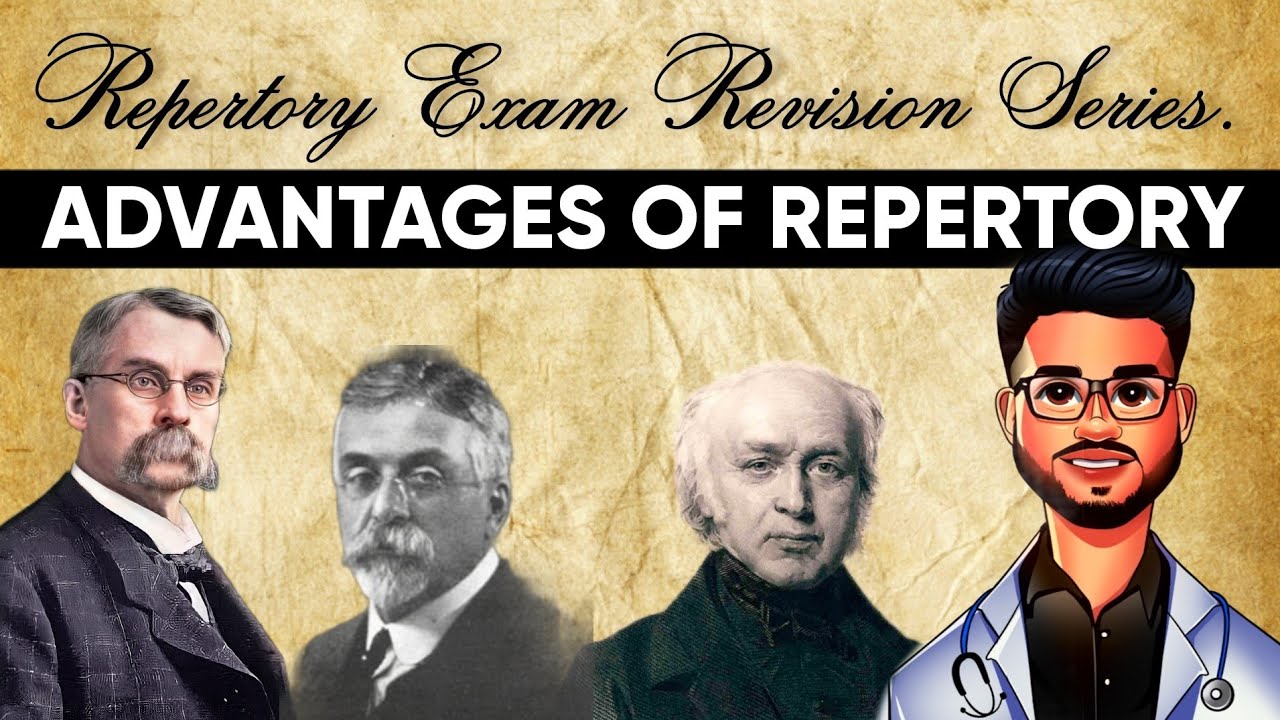 Advantages of Repertory | Repertory Exam Revision Series | #homeopathy ...
