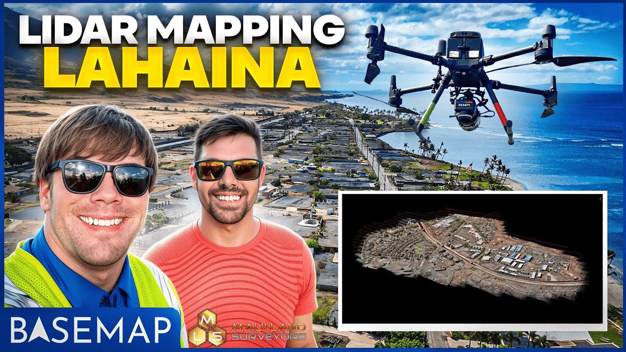 LiDAR Mapping Lahaina: Part 1 (February 2025) - YouTube