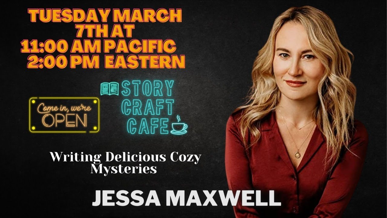 Writing Delicious Cozy Mysteries With Jessa Maxwell - YouTube